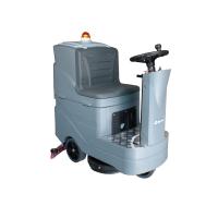 China 100 L Ride On Floor Scrbber With Two Brush for sale