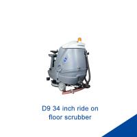 China Supermarket PE Ride On Floor Scrubber With Two Brush for sale