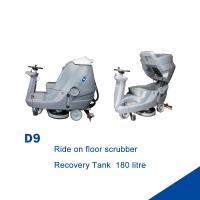 China Supermarket PE Ride On Floor Scrubber With Two Brush for sale
