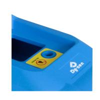 China PE 22L Compact Walk Behind Floor Scrubber Compact Design for sale