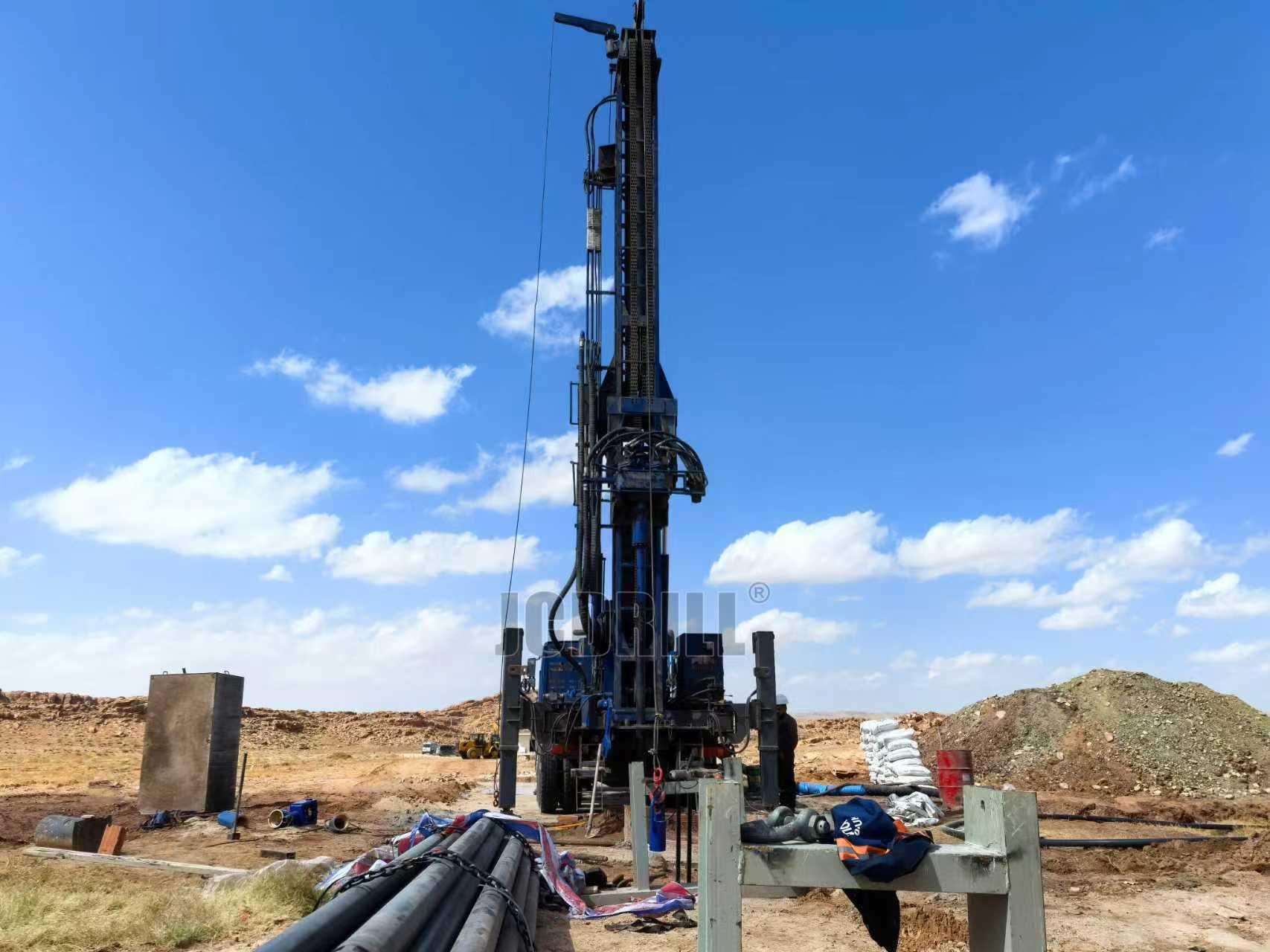 CSD1300 drilling rig field operation in Africa