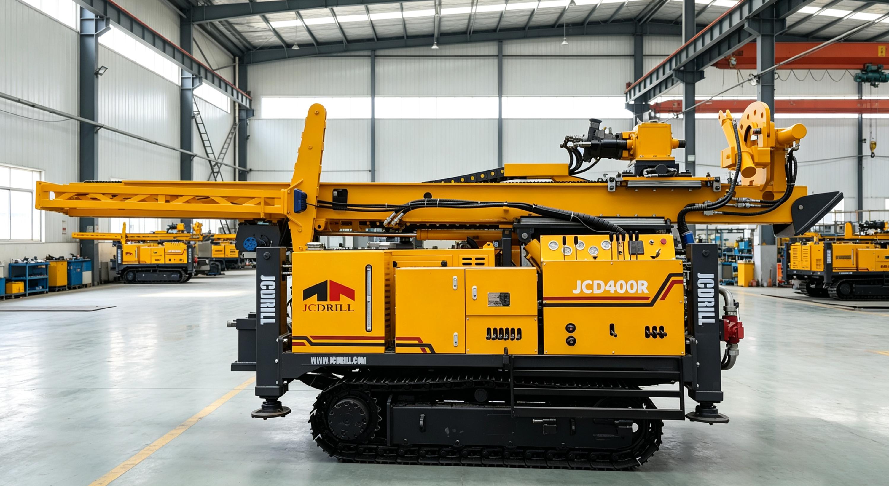 JCD400R Steel Crawler Drilling Rig