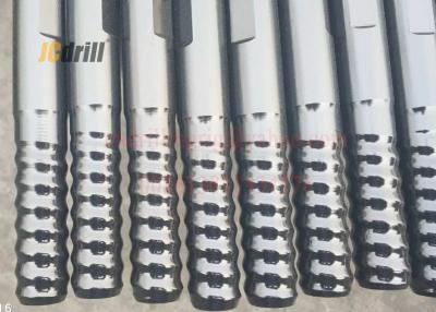 China T38 Blast Hole Threaded Drill Extension Rod With Coupling Sleeves Shank Adapter for sale