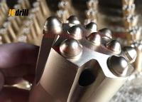 China Drop Center Ballistic Thread Button Drill Bit For Rock Drilling , 76mm 89mm 102mm for sale