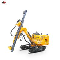 China Crawler Mounted 40m Rock Drilling Rig Blasting Mining for sale