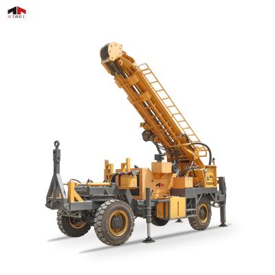 China Trailer Mounted Water Well Drilling Rig for sale