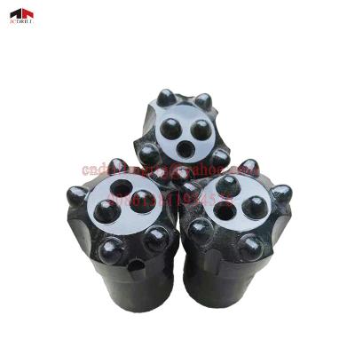 China Tungsten Carbide Tapered Button Drill Bits For Quarry Tunnel Bench Drilling for sale