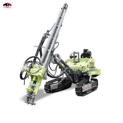China Surface Down The Hole Crawler Mounted YUCHAI Power Drilling Rig Compact Size Design for sale
