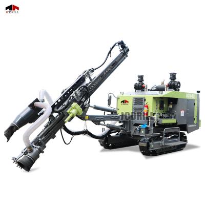 China Premium Rotary System Air Compressor Integrated Down The Hole Rock Blasting Hole Surface Drilling Rig With Dust Collector for sale