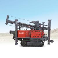 China CWD200T Crawler Mounted Water Well Drill Rig 2000m Depth 5500Nm Torque for sale