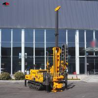 China Crawler Mounted Mineral Geological Exploration Core Barrel Wireline Diamond Core Drilling Rig Mud Pump Rotary for sale
