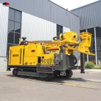 China 2000M Depth Crawler Mounted Fully Hydraulic Mining Core Drilling Rig For Geological Quarry Exploration for sale