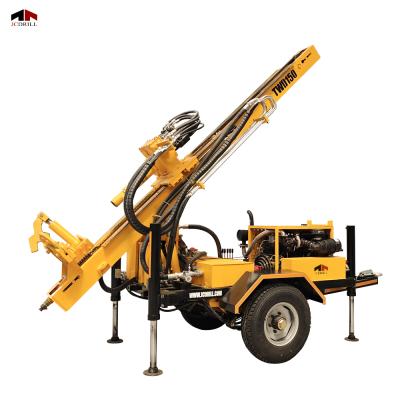 China TWD150 Towable Trailer Hydraulic Water Well Drilling Rig for sale