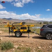 China TWD150 Towable Trailer Hydraulic Water Well Drilling Rig for sale