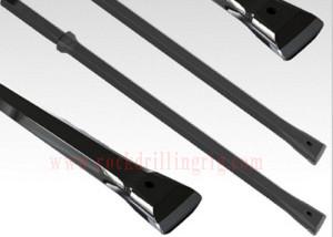 China Precision 22mm Rock Drill Rods Hex22 Integral Drill Rods For Small Hole Drilling for sale