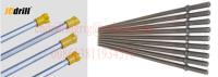 China H22 H25 Tapered Rock Drill Rods With 108mm 159mm Shank 7 11 12 Degree for sale