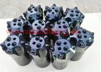 China 7 / 11 / 12 Degree Tapered Rock Drill Bits With 7 Carbide High Performance for sale