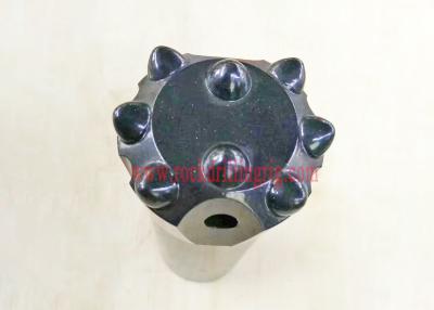 China 32mm / 38mm Tapered Button Bits Rock Drilling 7 / 11 / 12 Degree With 8 Carbide for sale