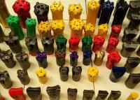 China Horse Type Taper Chisel Drill Cross Drill Bit High Performance For Mining / Blasting for sale