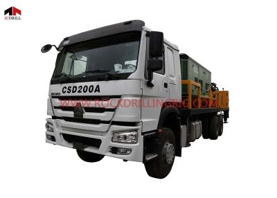China Truck Mounted Hydraulic 200m Water Well Drilling Rig for sale