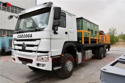 China 16T Pull Back Capacity CSD200A Hydraulic Well Drilling Rig for sale