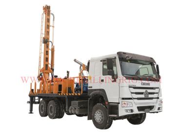 China 76MM Drill Pipe 300m Hydraulic Borehole Drilling Rig for sale