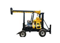 China 200 Meters Trailer Core CE Water Well Drilling Rig Machine for sale