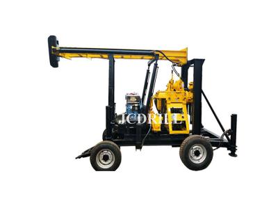 China 200 Meters Trailer Core CE Water Well Drilling Rig Machine for sale