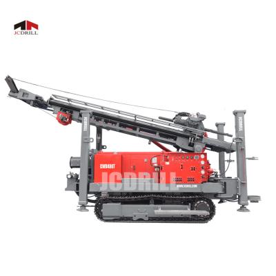 China 400m Depth Yuchai Engine Crawler Water Well Drilling Rig CWD400 for sale