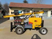China JC DRILL TWD 150 Wheel Trailer DTH Rig Water Well Drilling for sale