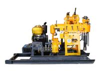 China 130m Light Weight Portable Mini Borewell Machine Vertical Spline For Soil And Rocks for sale