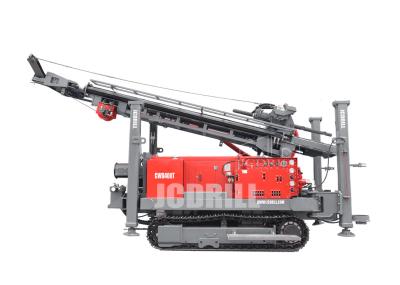 China Portable Diesel Hydraulic Crawler Water Well Drilling Rig Machine for sale