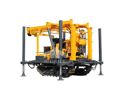 China 200m Easy-moving Crawler Mounted Water Well Drill Rig Hydraulic Core Machine for sale
