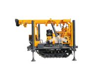 China Rotary Track Hydraulic 200m Commercial Water Well Drilling Rig Diesel for sale