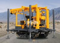 China 180m Shallow Diesel Crawler Drill Rig Spline Vertical for sale