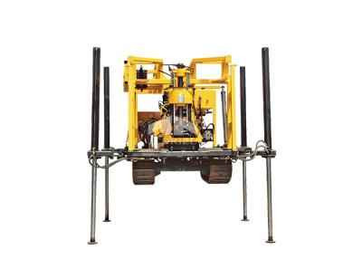 China Track Hydraulic Rotary 75mm Water Well Drilling Rig for sale