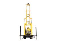 China Multifuntional Mud Rotary 180m Core Drill Rig Mobile for sale