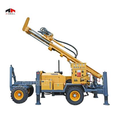 China TWD180 Portable Borewell Machine Water Well Trailer Mounted Borehole for sale