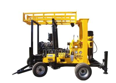 China Deep 600m Pump Small Well Drilling Rig For Rock for sale