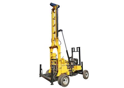 China 50hp Small Water Well Drilling Rig Diesel Engine Trailer Type 600m for sale