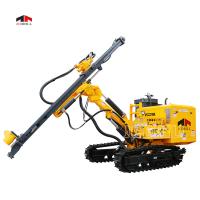 China Heavy Duty 63Kw Rock Drill Rig Crawler Mounted Hydraulic Dth for sale