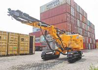 China Track Full Hydraulic 152mm Rock Drilling Rig Blasting Mining Machine for sale