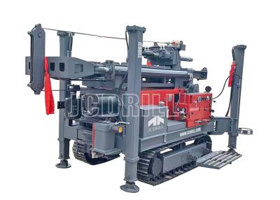 China Rotary 260m Deep Dth Water Well Drilling Rig Machine for sale
