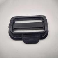 China Custom Logo Plastic Tri Glide Buckle 3 Way Plastic Buckle for sale