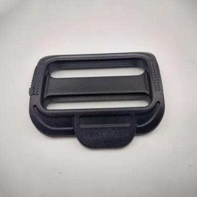China Custom Logo Plastic Tri Glide Buckle 3 Way Plastic Buckle for sale