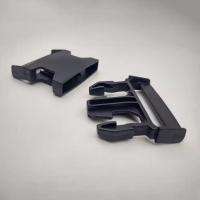 China T Shaped Luggage Plastic Safety Buckle 3/5'' 15mm Adjustable Side Release Buckle for sale