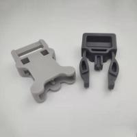 China Nickel Colored Plastic Side Release Buckle White Gray 25mm Plastic Buckles for sale