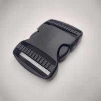 China SGS Black Plastic Strap Buckles OEM ODM 1 Inch Side Release Buckle for sale