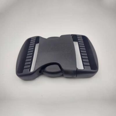 China SGS Black Plastic Strap Buckles OEM ODM 1 Inch Side Release Buckle for sale