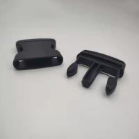 China SGS Black Plastic Strap Buckles OEM ODM 1 Inch Side Release Buckle for sale